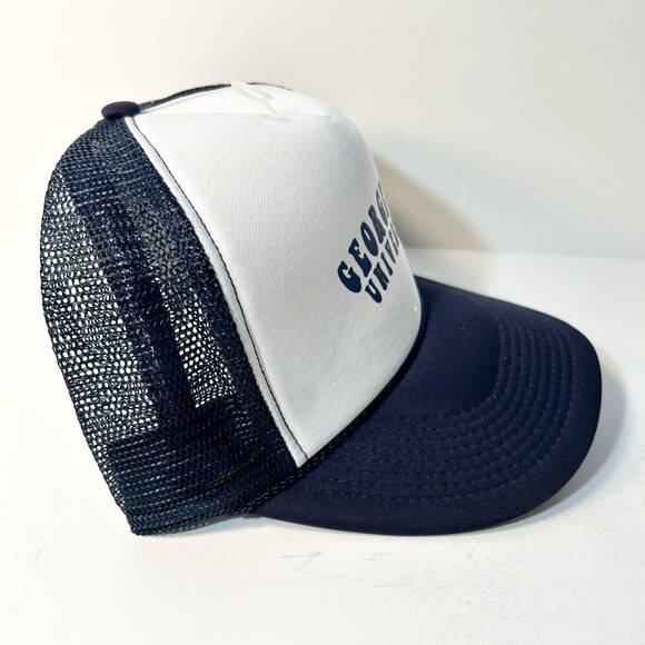 White | Accessories | Trucker Hat Georgefox University Snap Back ...
